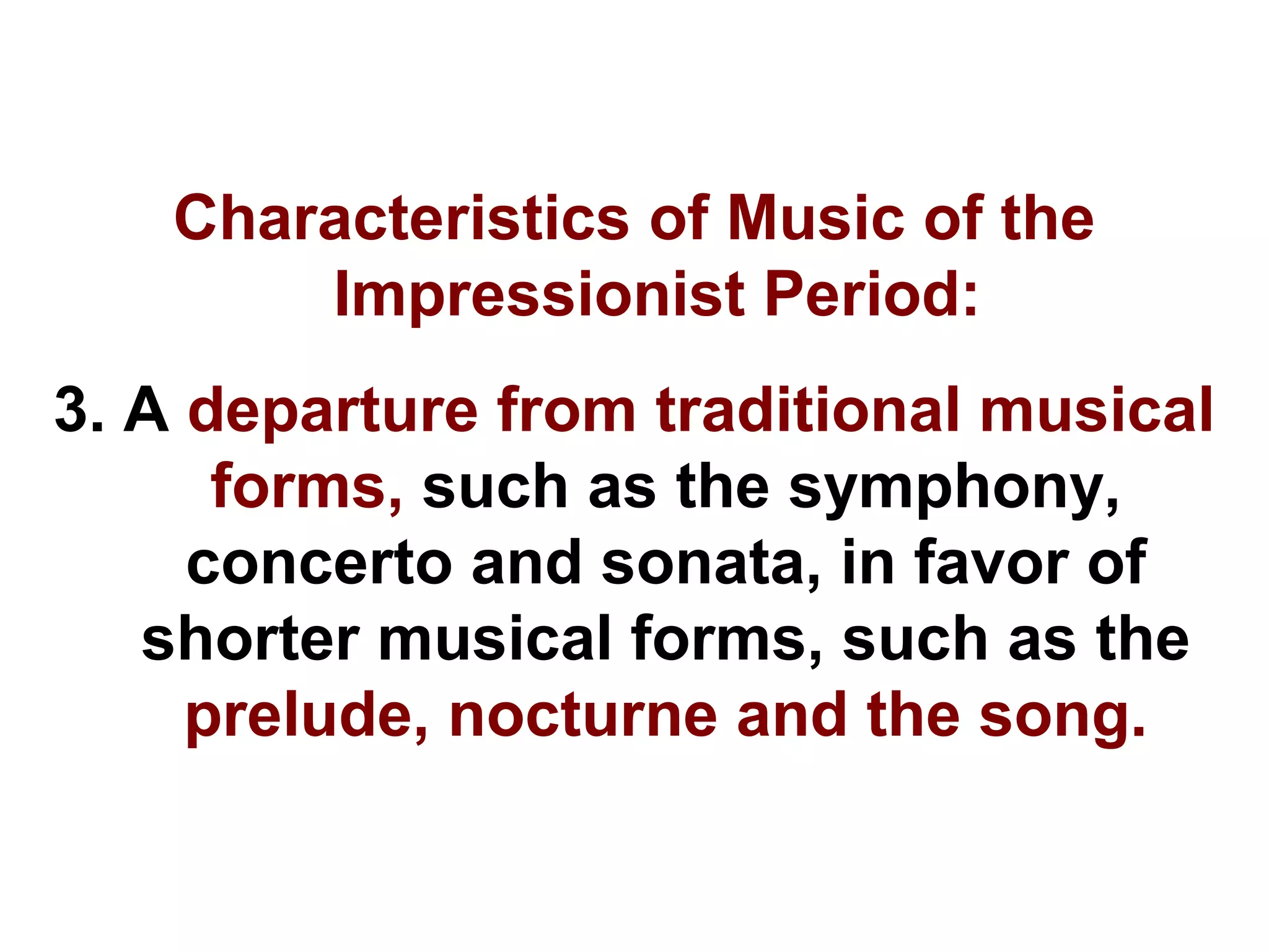 Impressionist Music | PPT