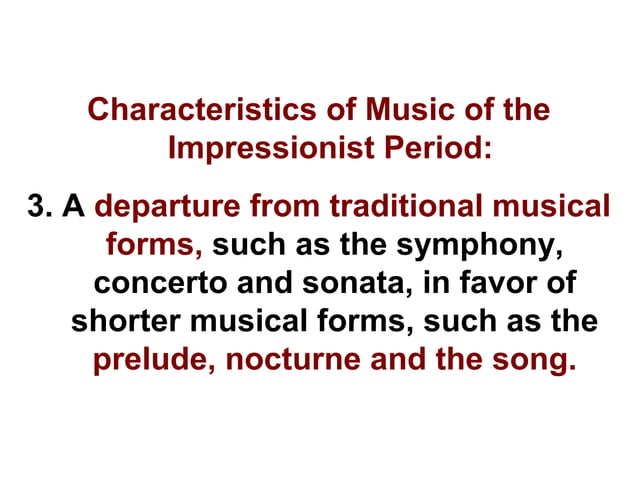 Impressionist Music | PPT