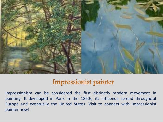 Impressionist painter | PPTX