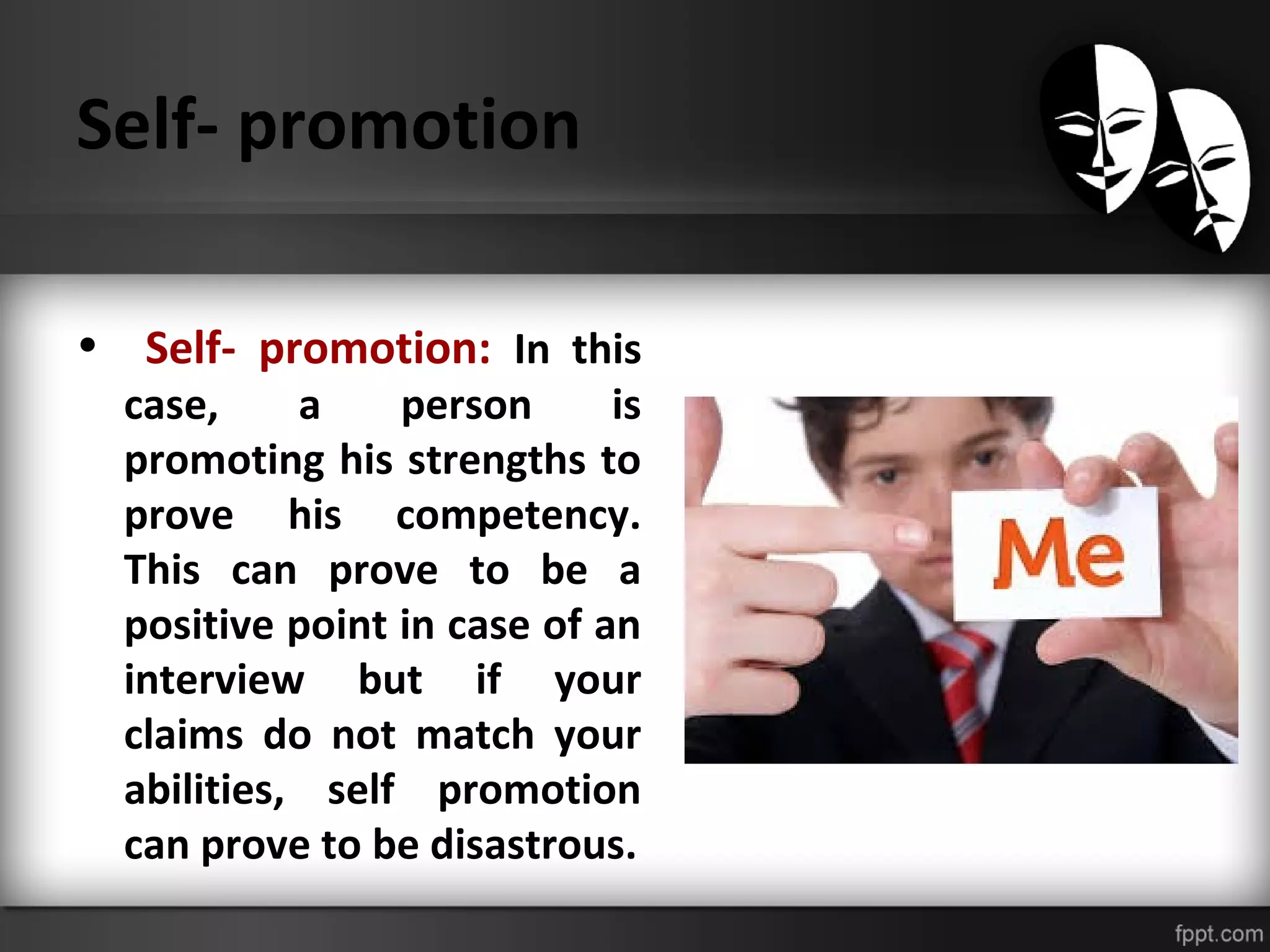 Impression Management Techniques And Tactics | Ppt