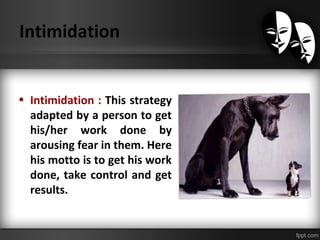 Impression management Techniques and Tactics | PPT