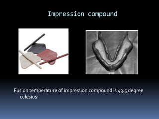 Impression materials | PPT