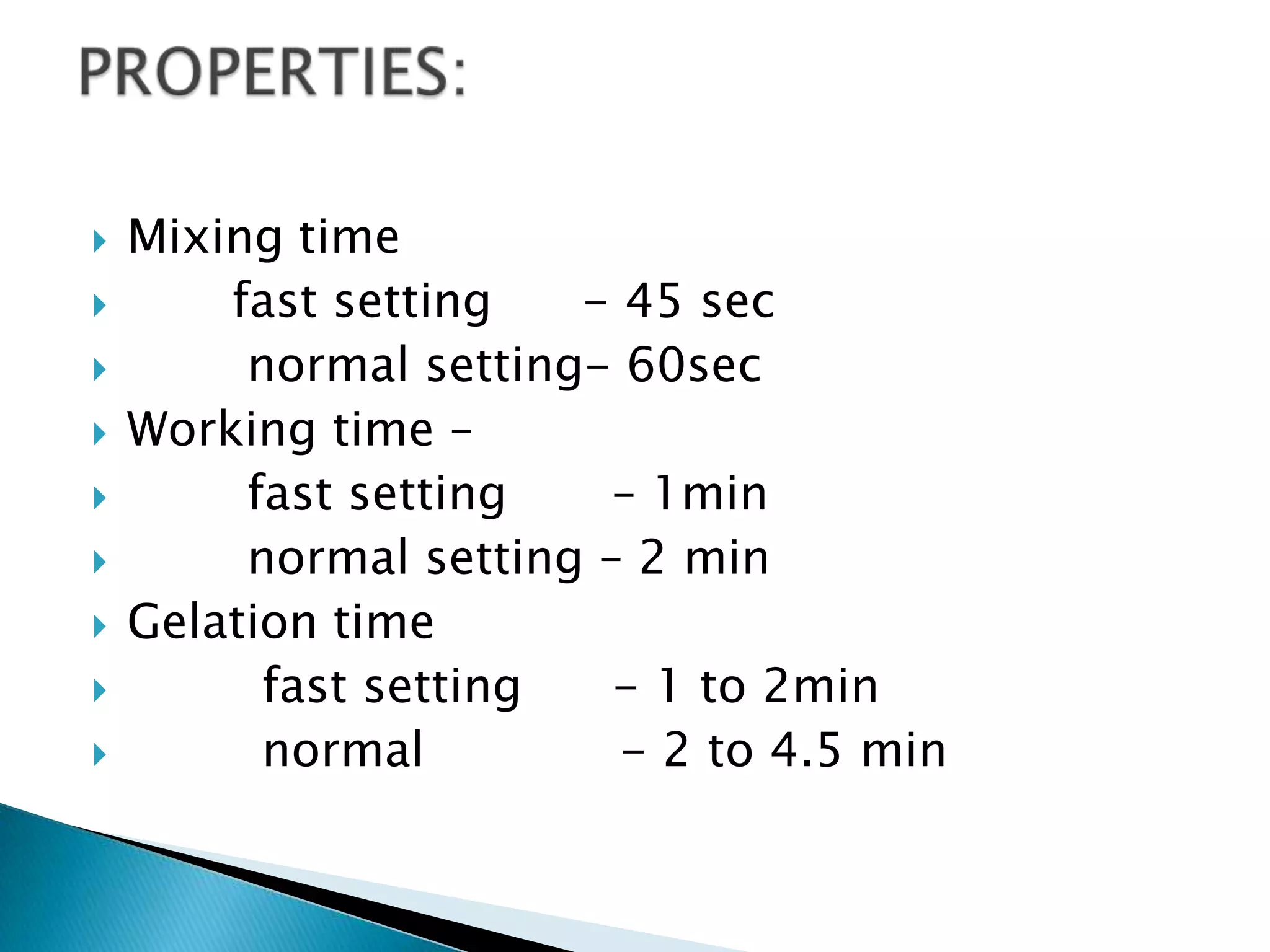 Impression materials | PPTX