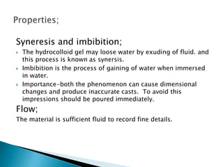 Impression materials | PPTX