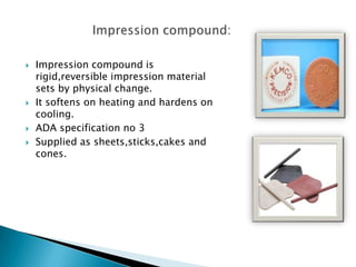 Impression materials | PPTX