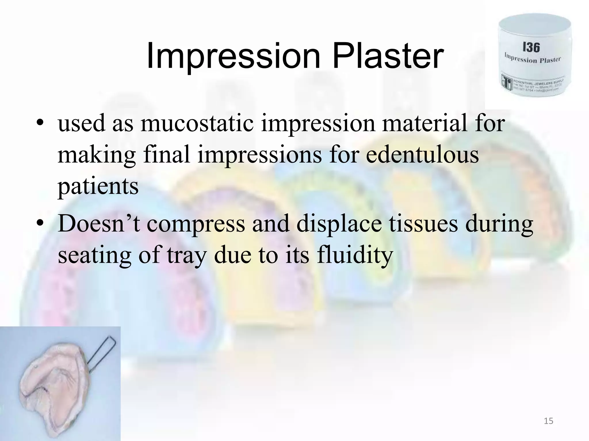 Impression materials | PPTX