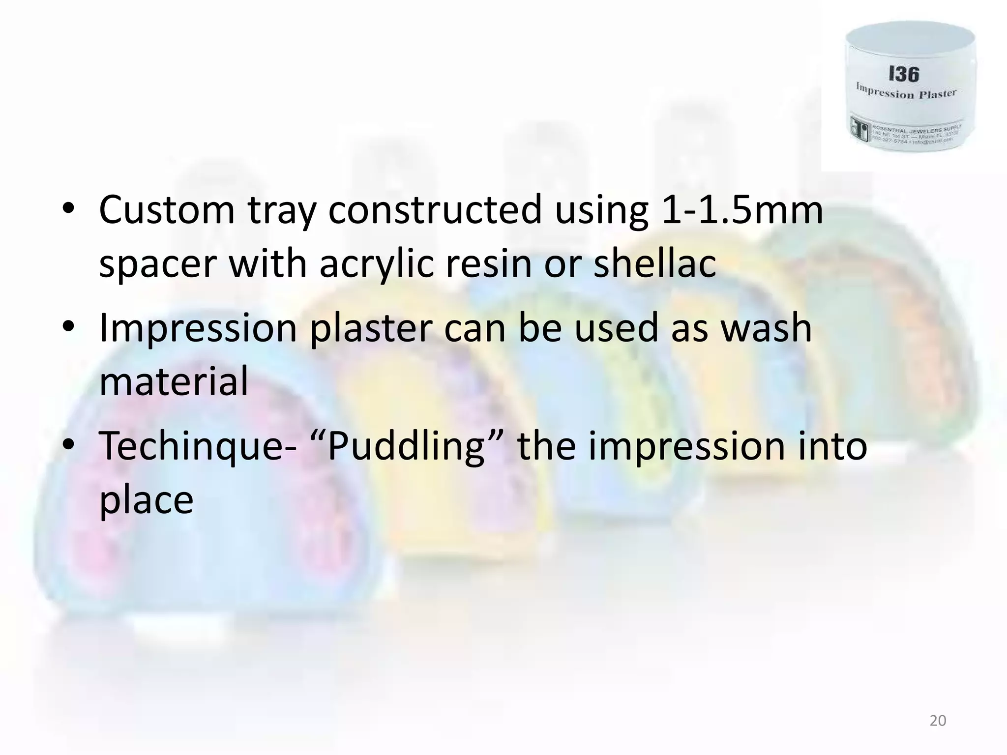 Impression materials | PPTX