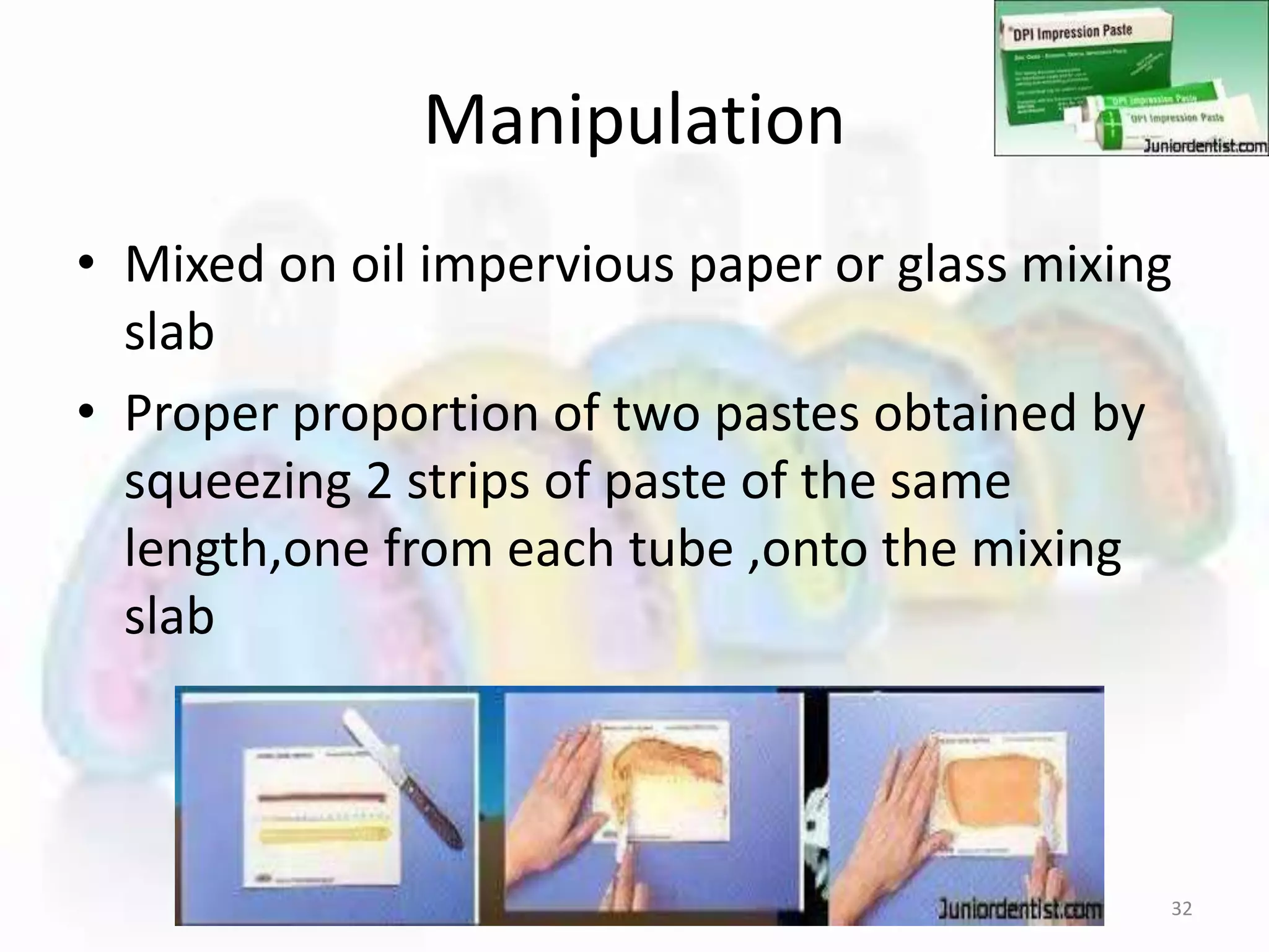 Impression materials | PPTX