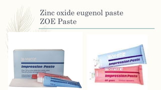 Impression materials | PPT
