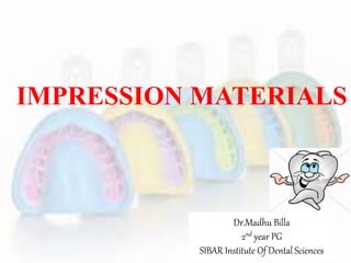 Impression materials | PPTX