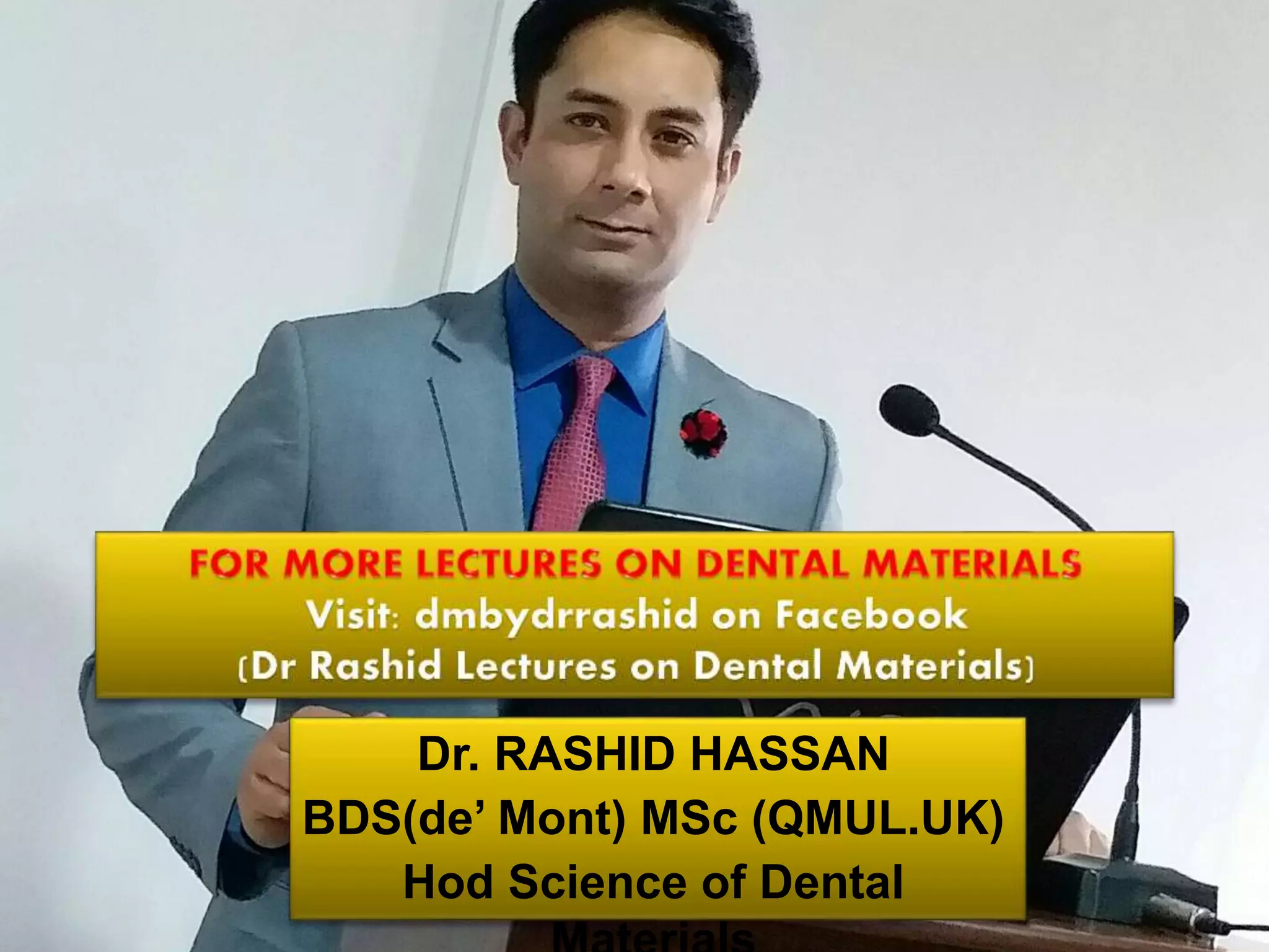 Impression materials By Dr Rashid Hassan | PPT