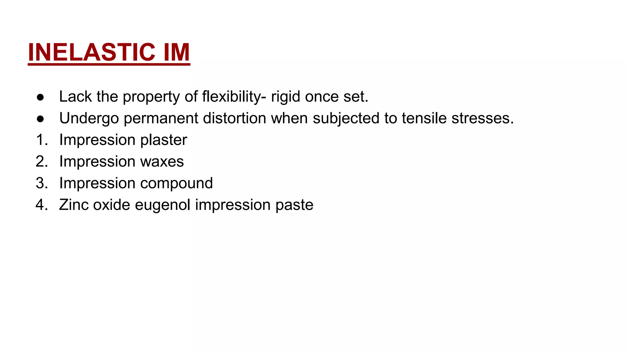 Impression materials | PPT