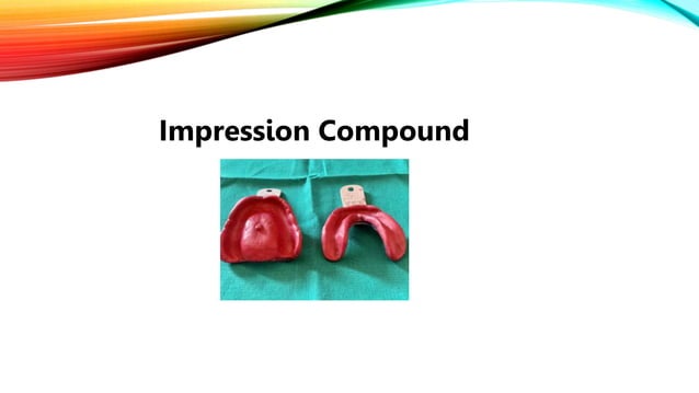 IMPRESSION MATERIALS USED IN PROSTHODONTICS | PPTX | Oral care ...