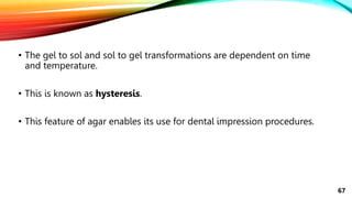 IMPRESSION MATERIALS USED IN PROSTHODONTICS | PPTX