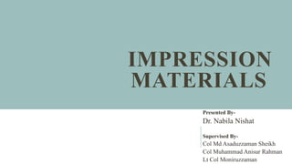 Impression Materials used in Orthodontics.pptx