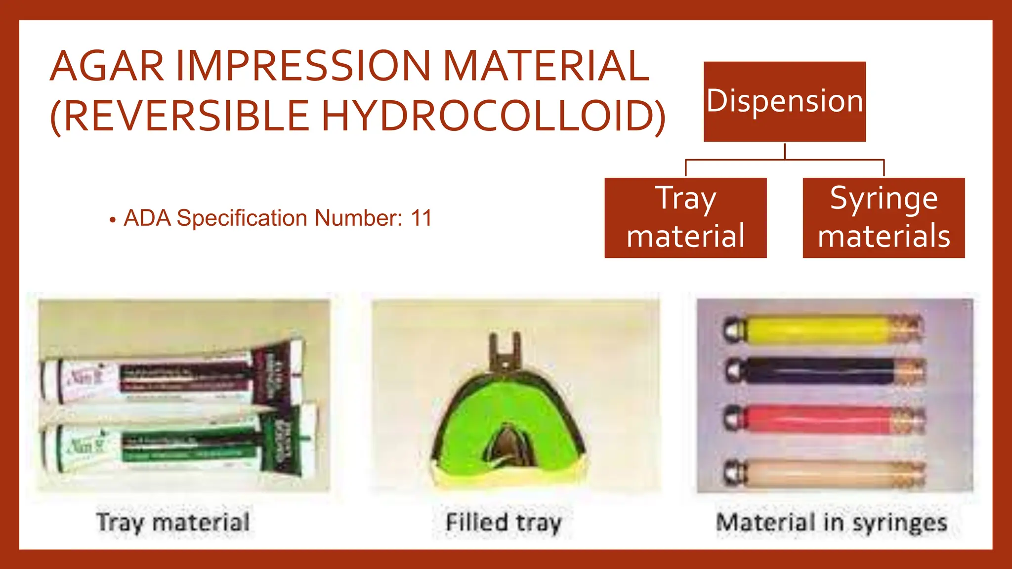 Impression Materials Part - 3 - Dental Materials | PPTX