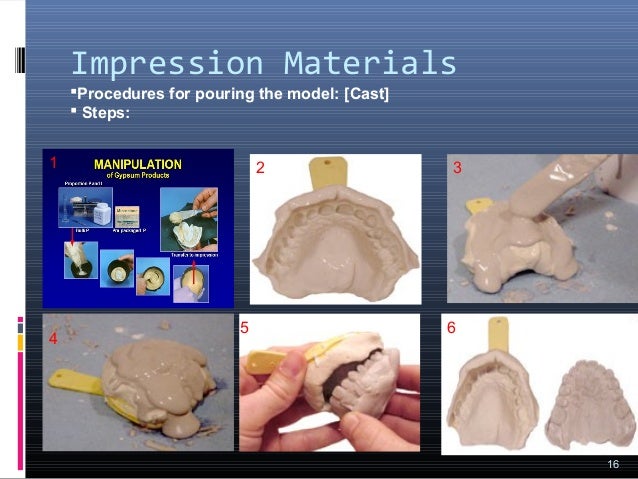 Impression materials 1
