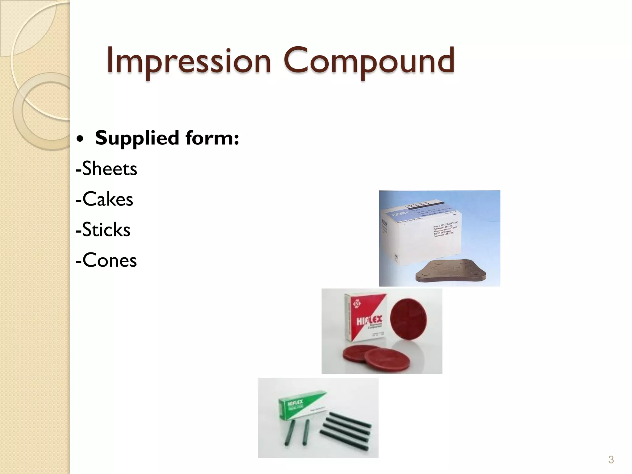 Impression materials 2 | PDF