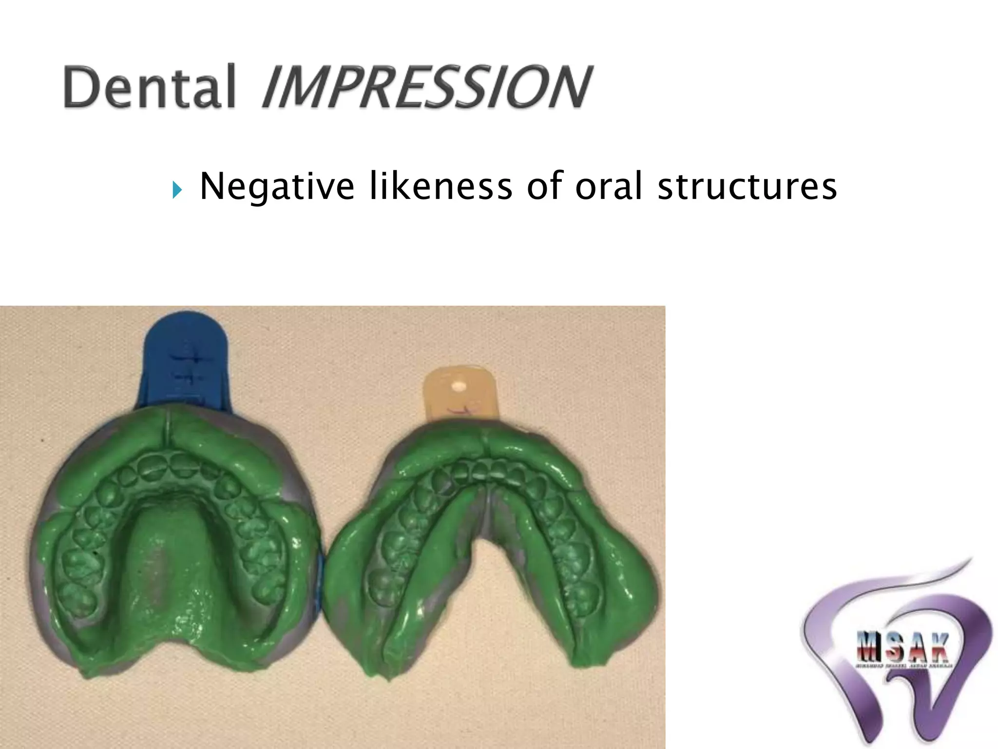 Impression materials agar and alginate | PPTX