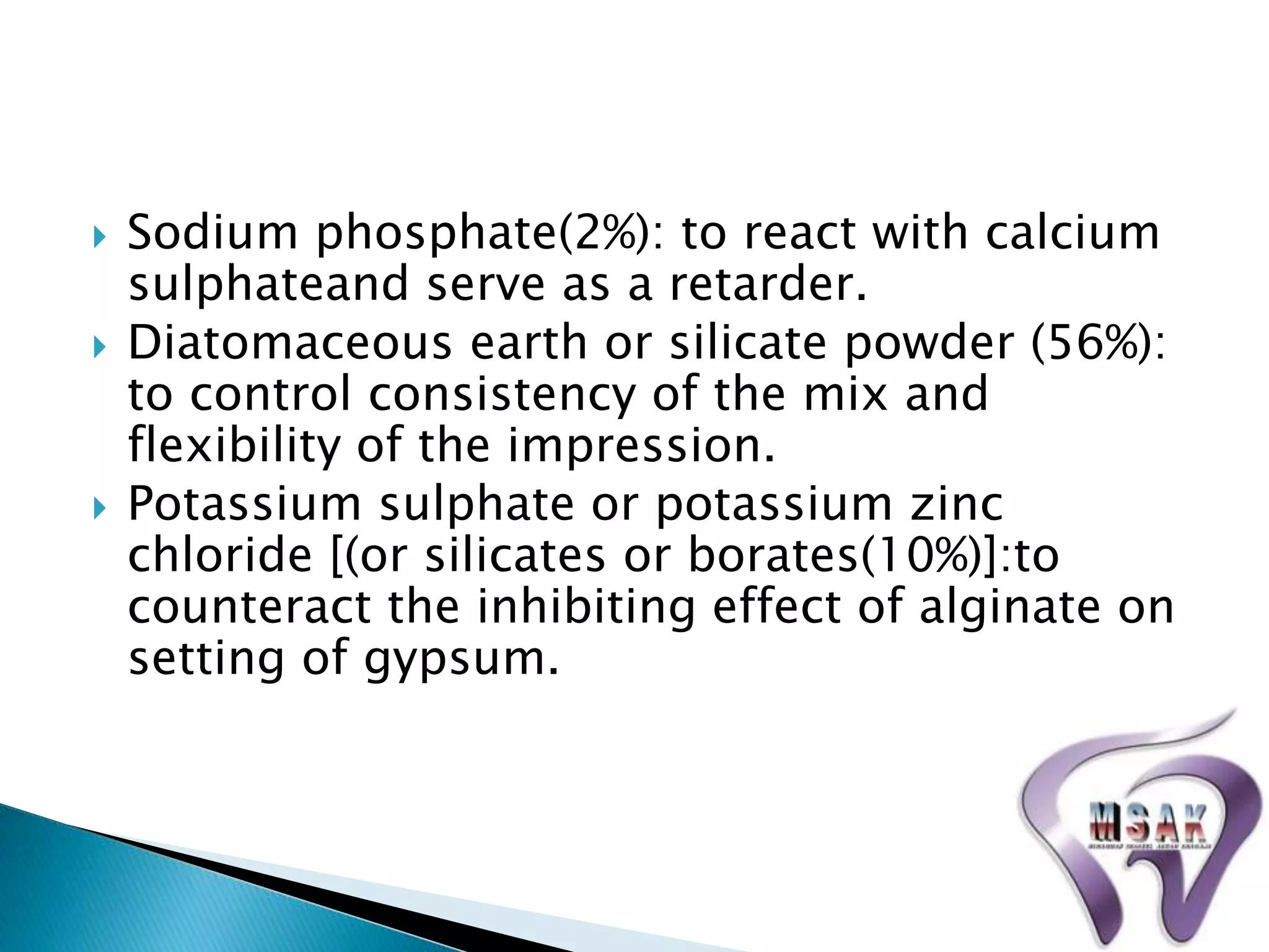 Impression materials agar and alginate | PPTX