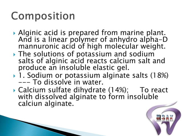 Impression materials agar and alginate | PPTX