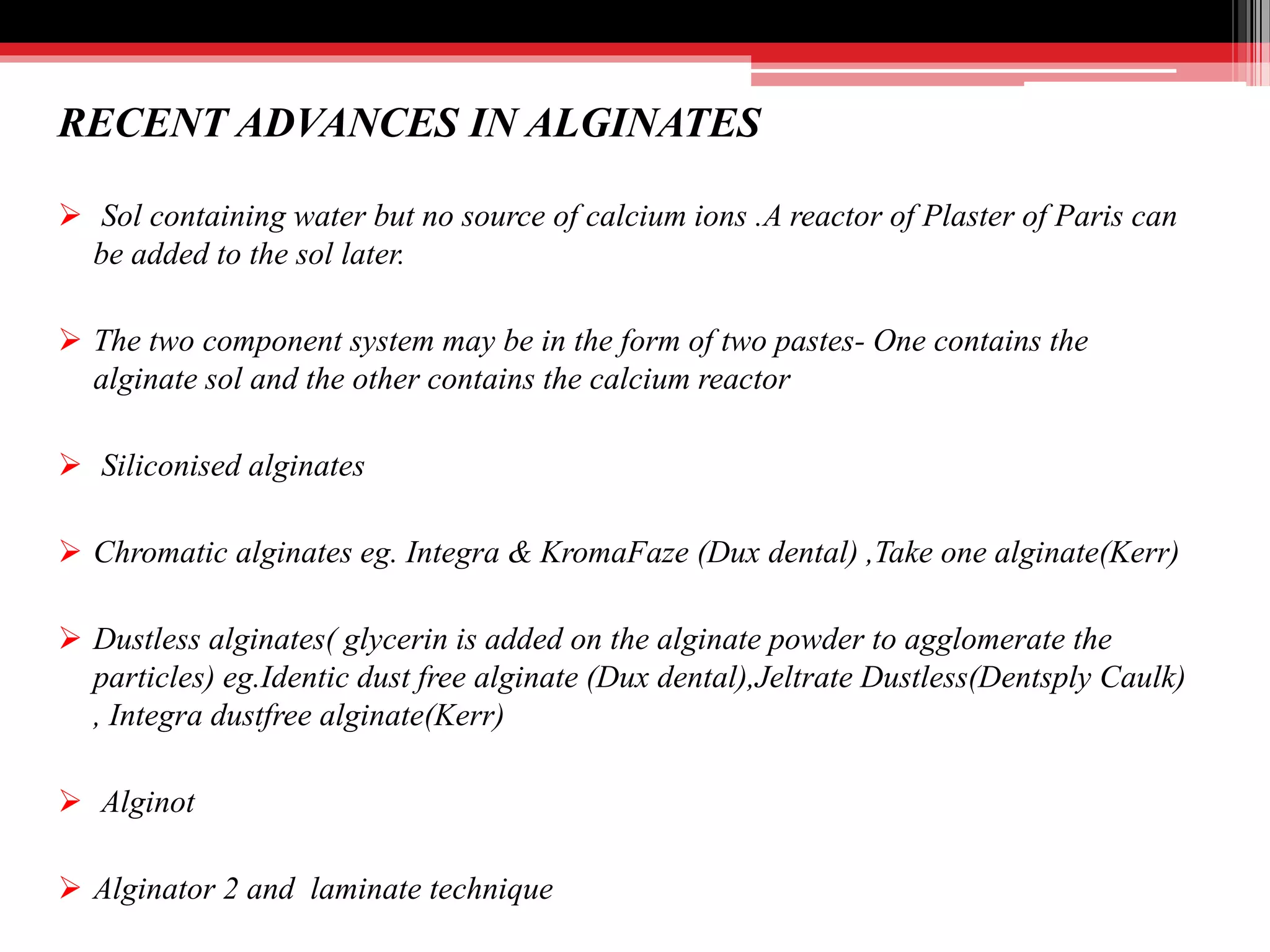 Impression materials and gingival tissue management | PPTX