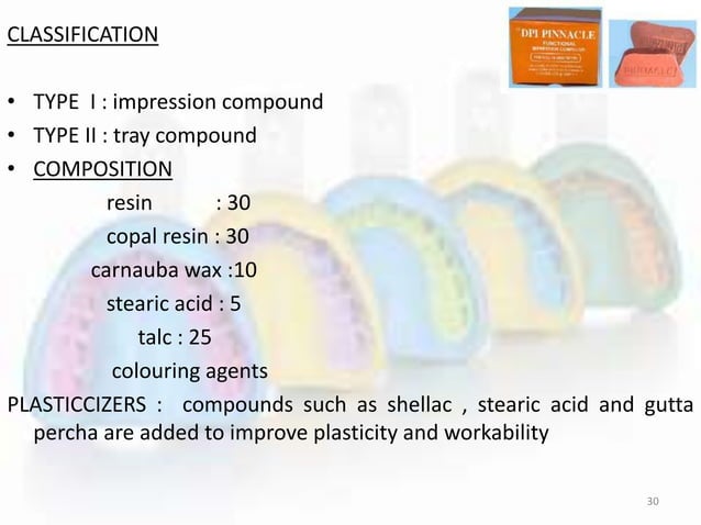 Impression materials and procedures | PPTX