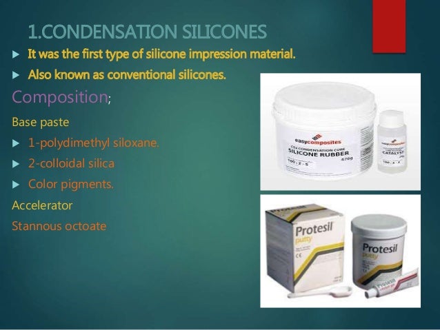 Impression materials for complete denture