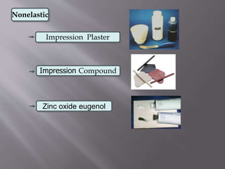 INTRODUCTION TO IMPRESSION MATERIALS | PPTX