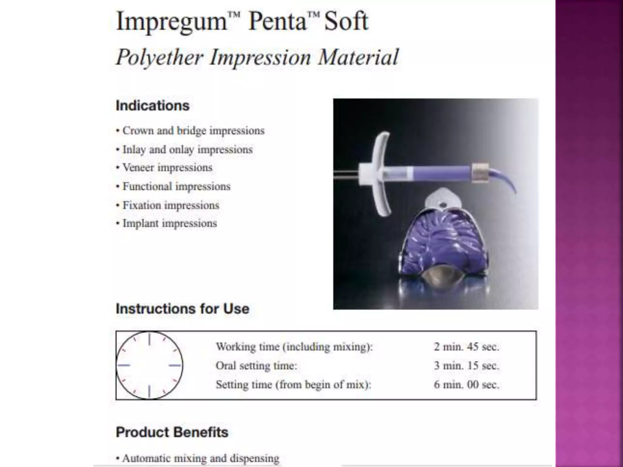 Impression materials polysulph poly ether | PPTX