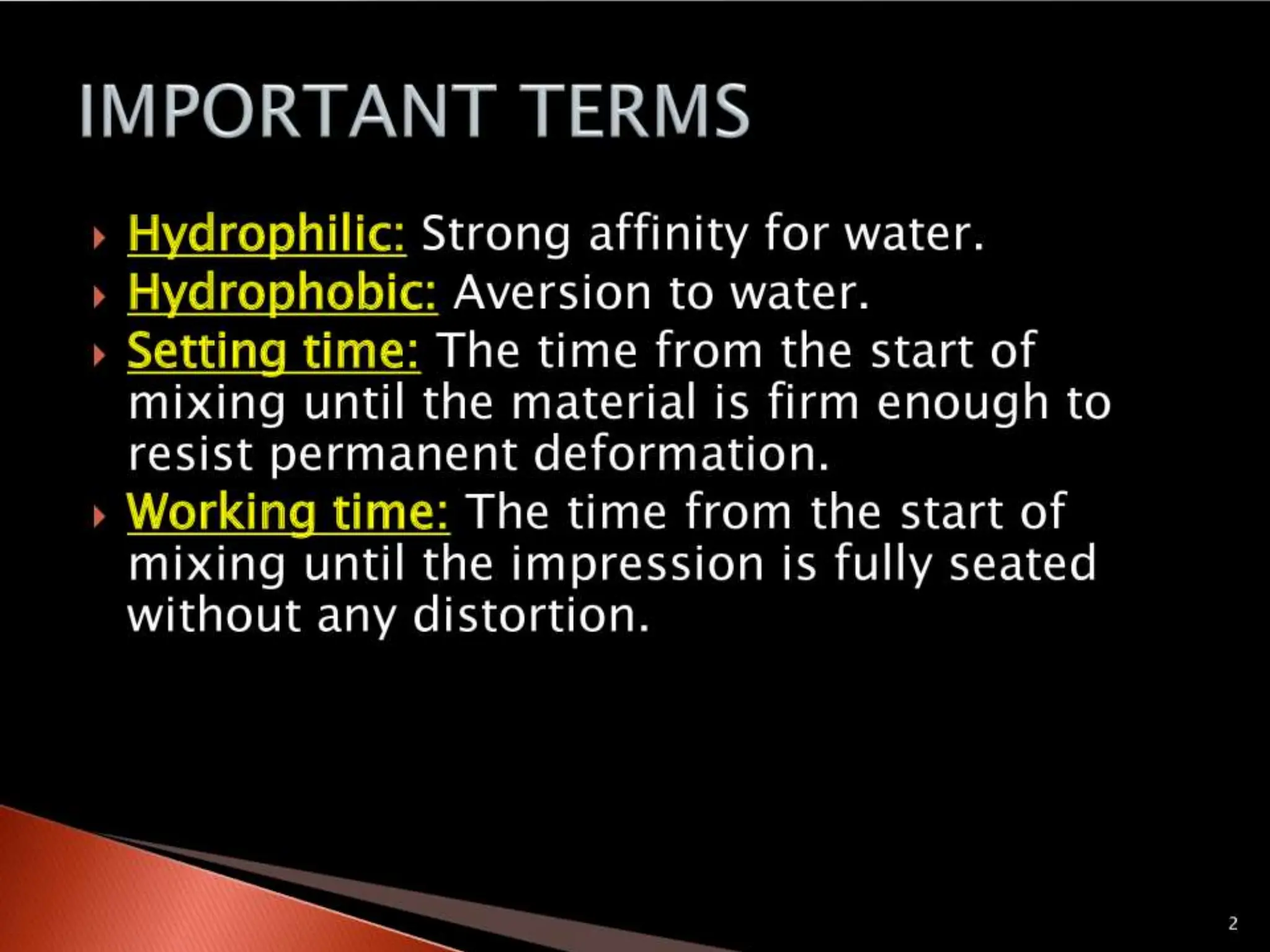 all about the dental impression materials . | PPT