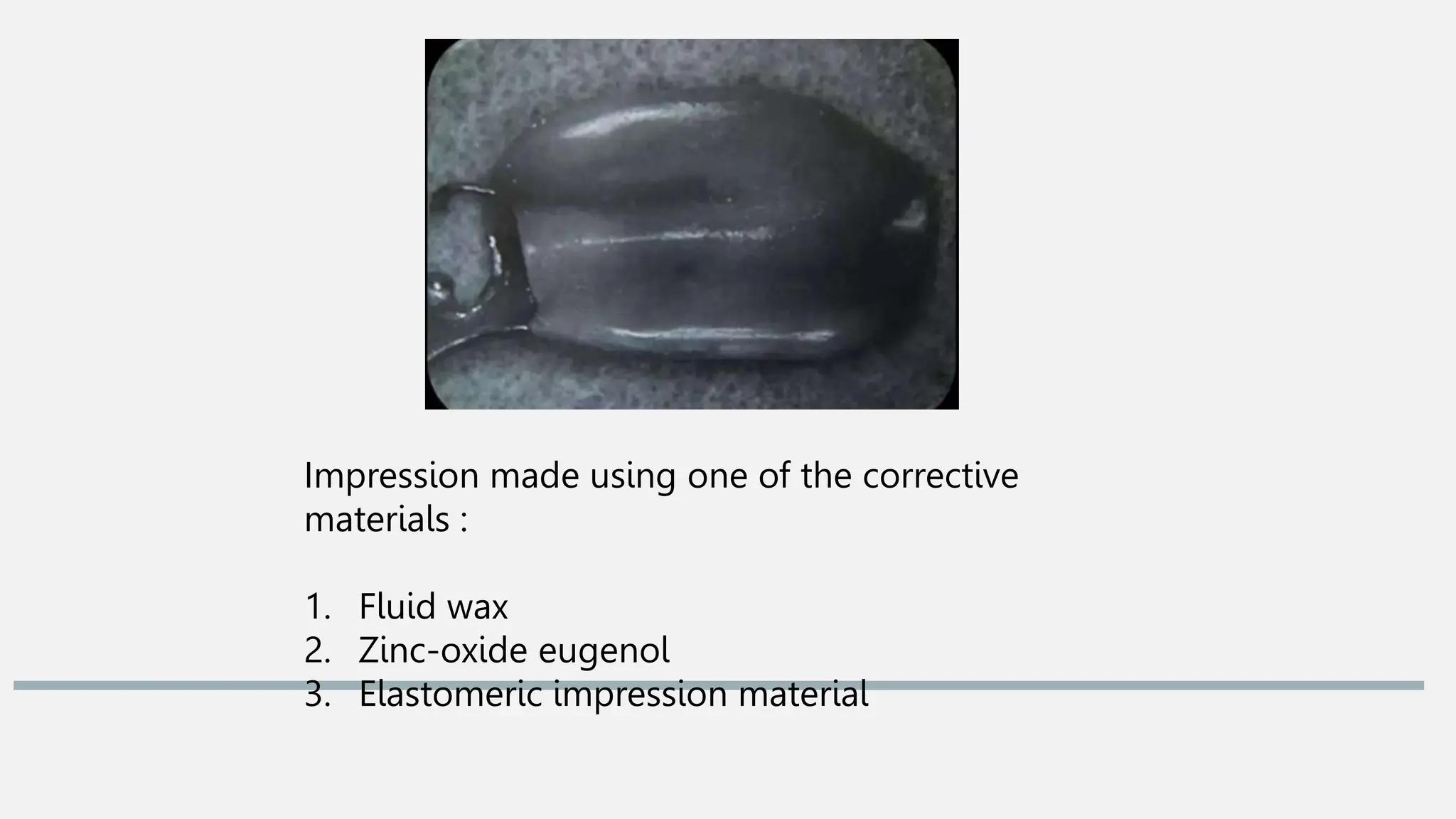 IMPRESSION MATERILS IN Removable partial denture in prosthodontics | PPTX