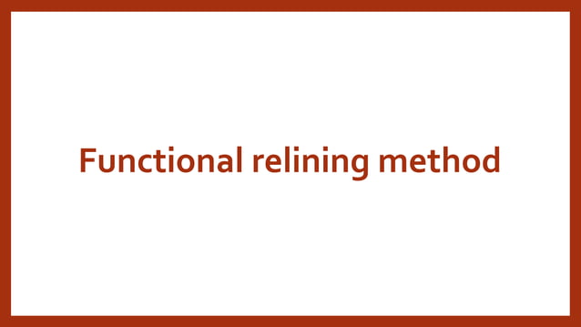 Impression procedure for distal extension RPD.pptx | Oral care ...