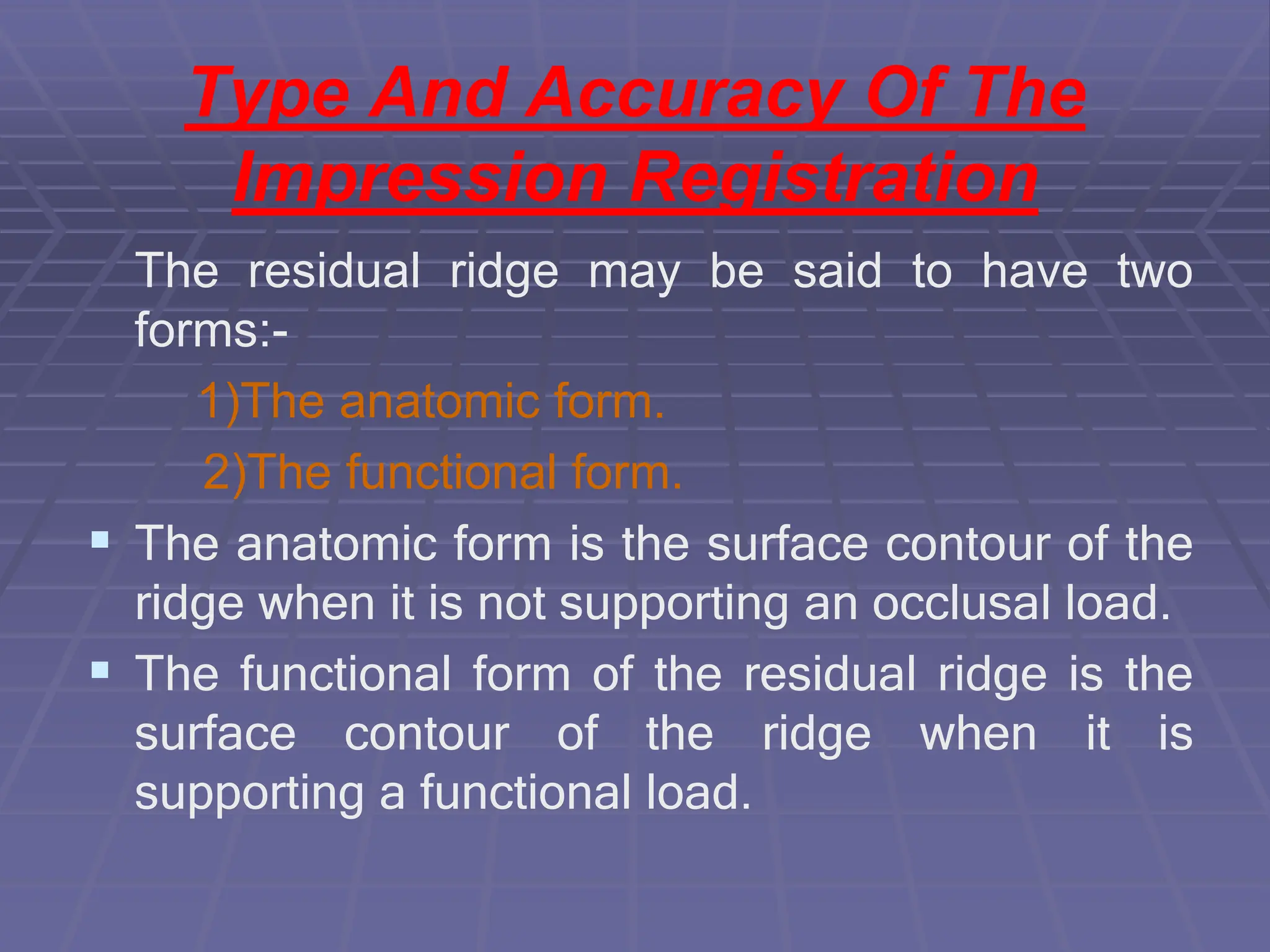 Impression Procedure for RPD’s- mandy.ppt