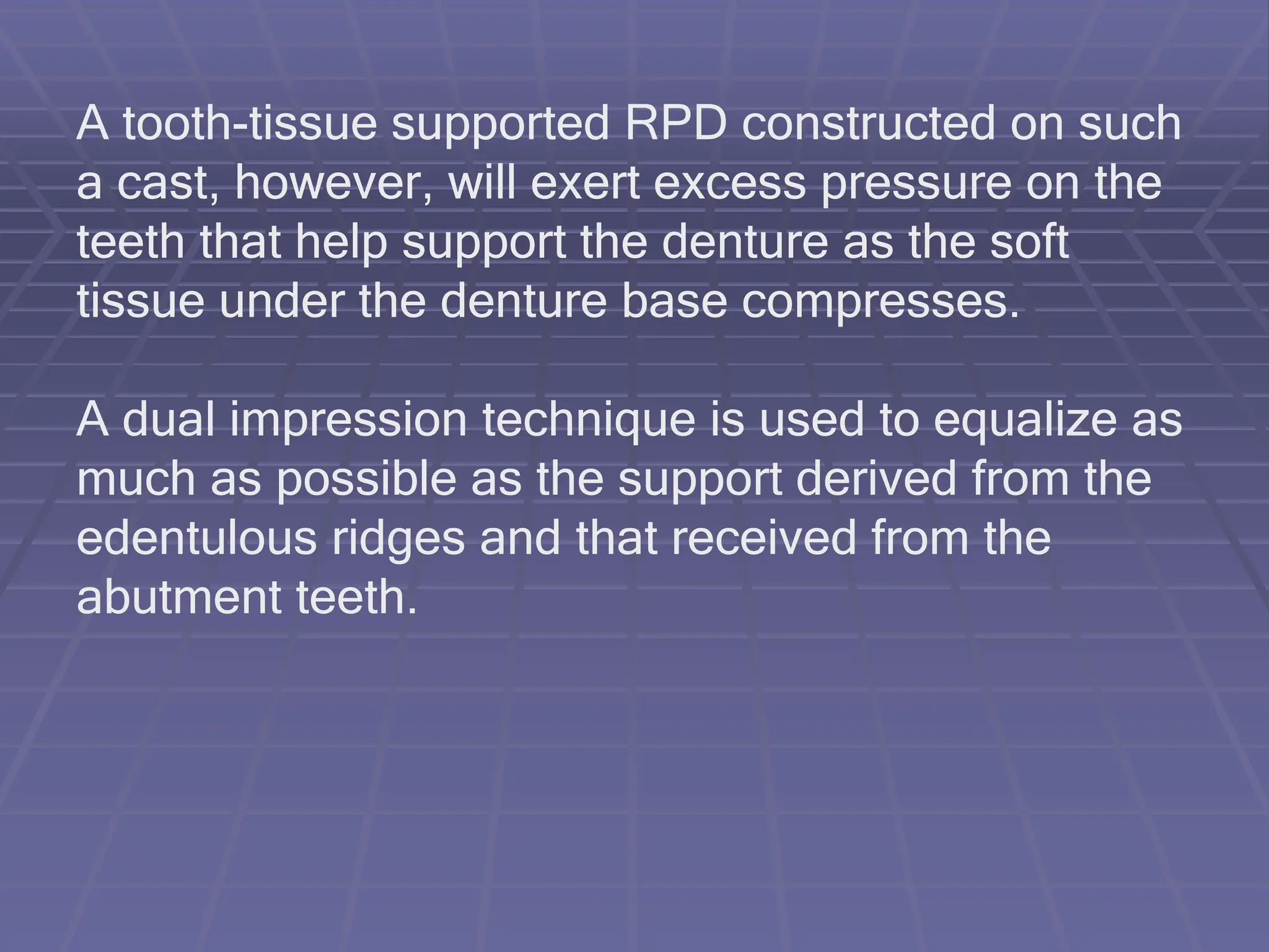Impression Procedure for RPD’s- mandy.ppt