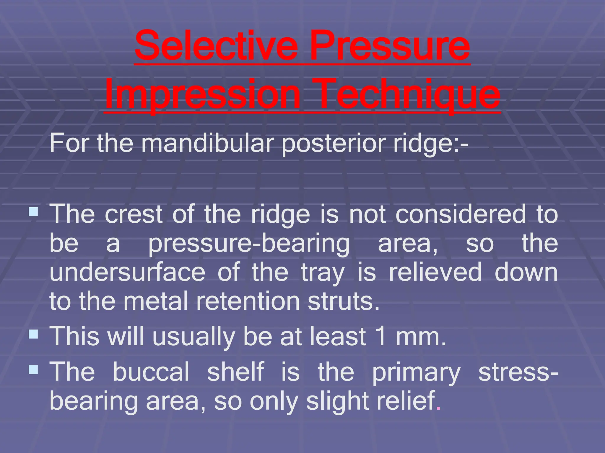 Impression Procedure for RPD’s- mandy.ppt