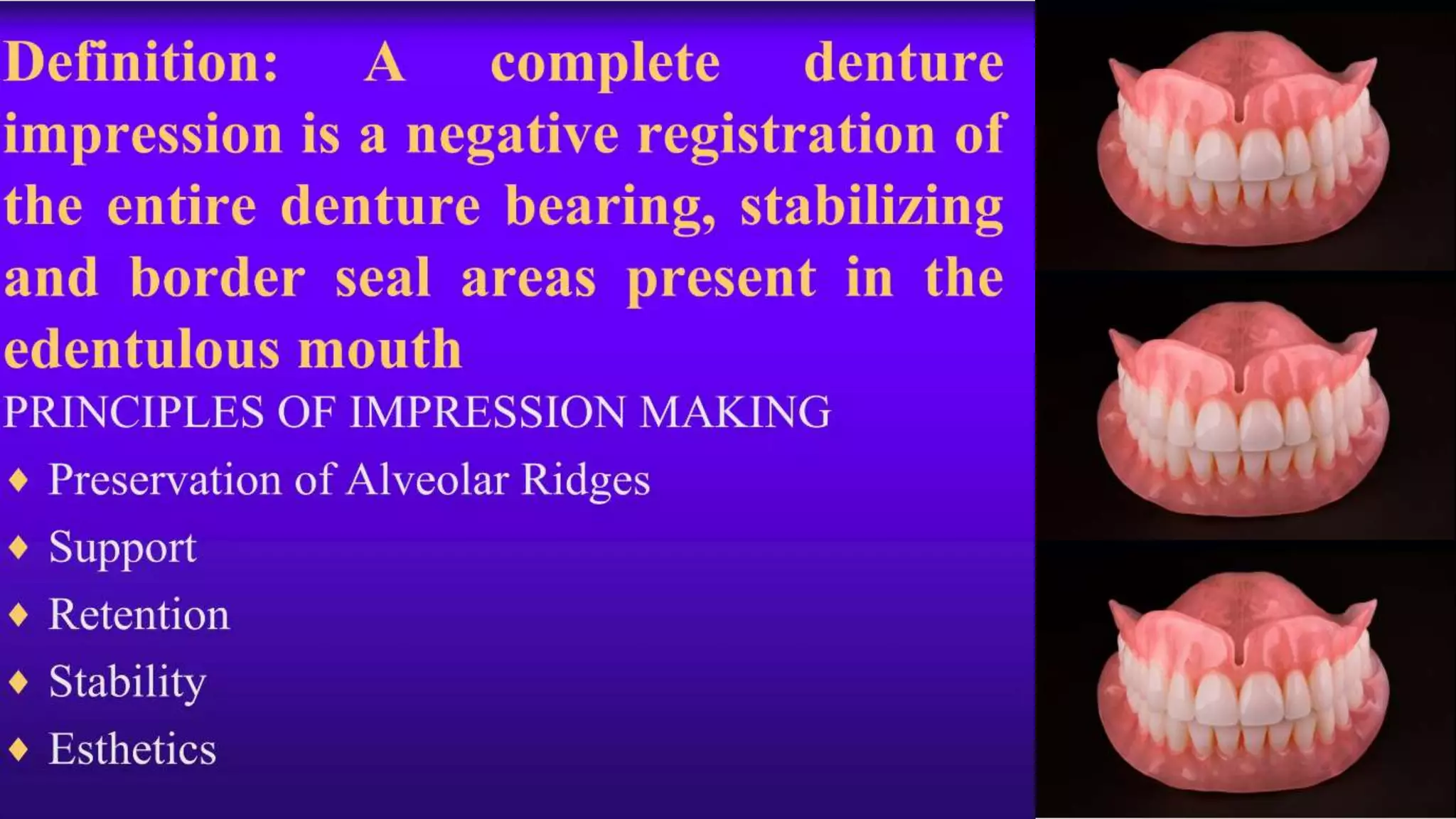 IMPRESSION PROCEDURES FOR COMPLETE DENTURES.pptx