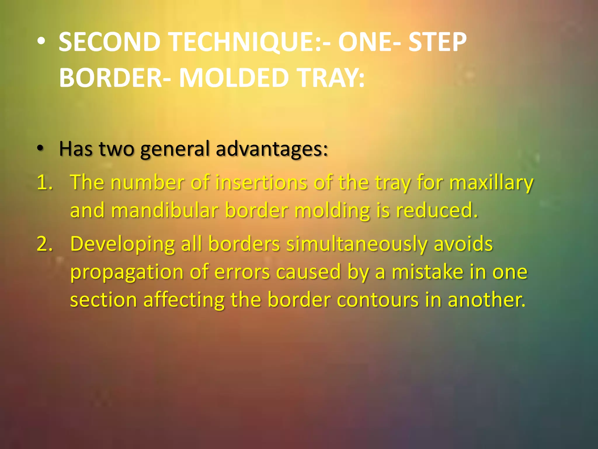 Impressions in complete dentures | PPTX
