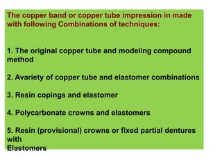 Impressions in fpd | PPT