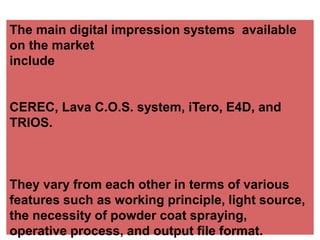 Impressions in fpd | PPT
