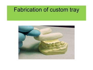 Impressions in fpd | PPT