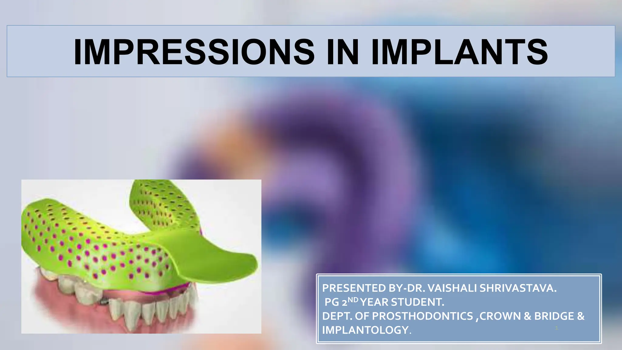 impressions in implants.pptx