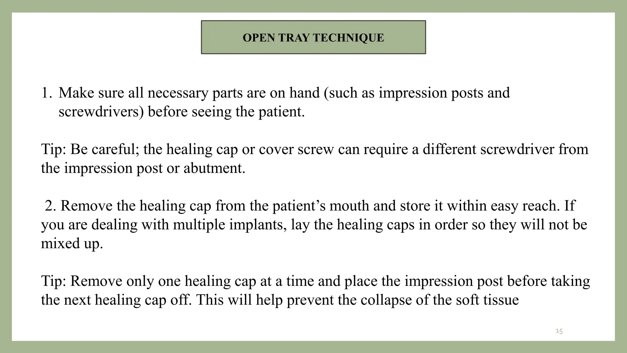 impressions in implants.pptx