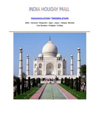 Highlights of india | PDF
