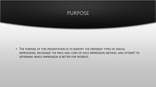 Impressions Table Clinic | PPTX