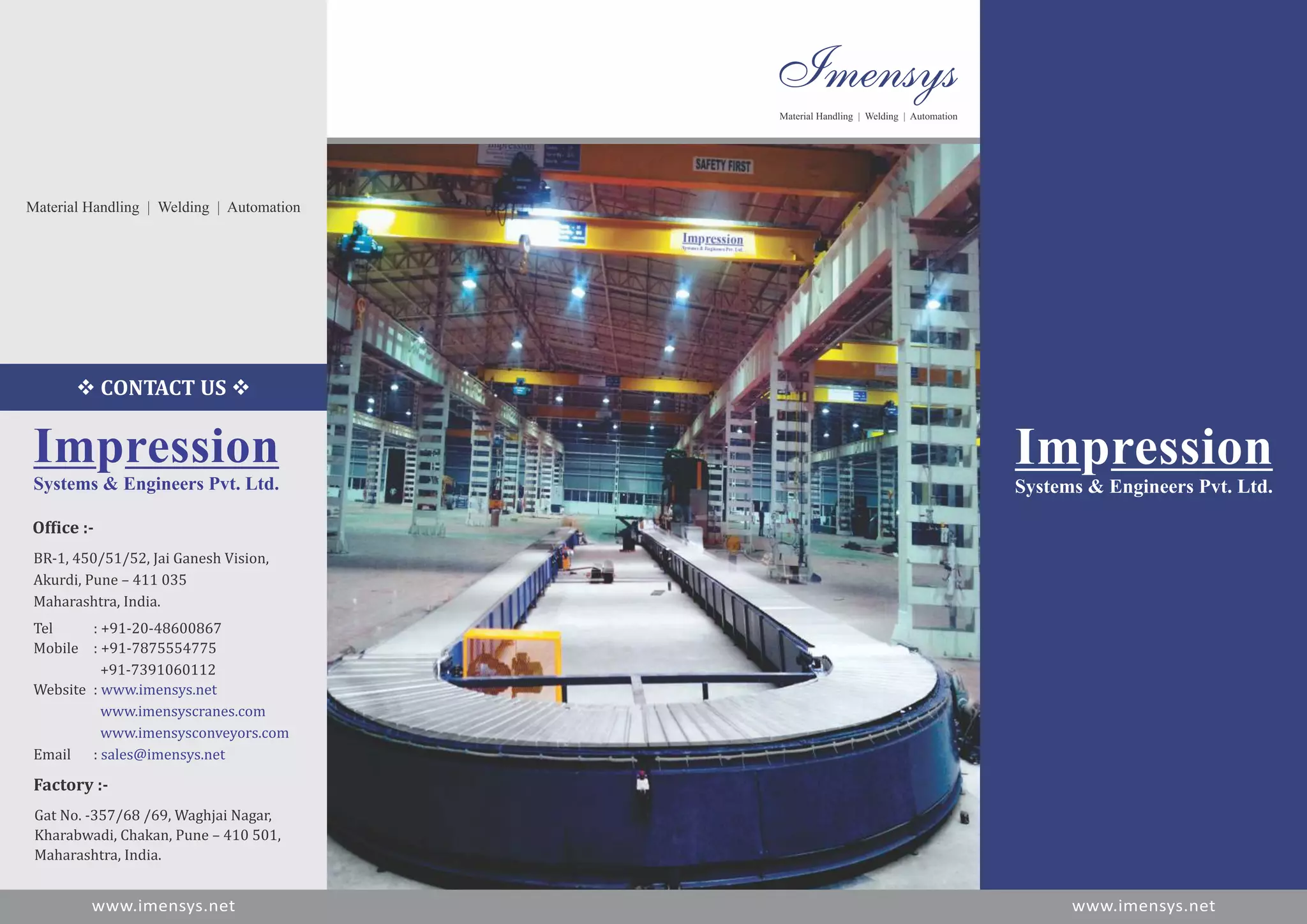 Impression systems & engineers - OEM for material handling, robotics ...