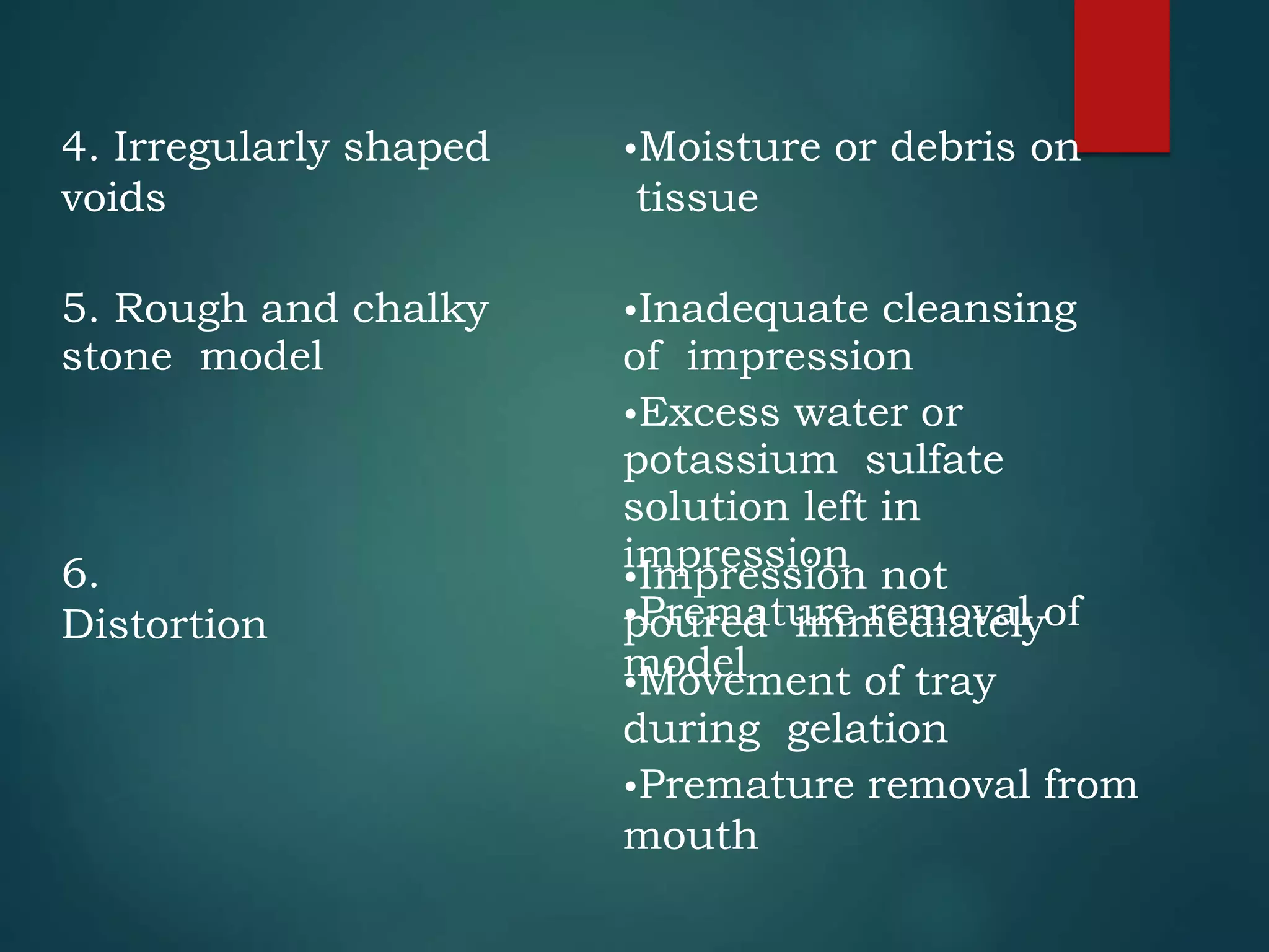 Impression Taking By Alginate | PPTX