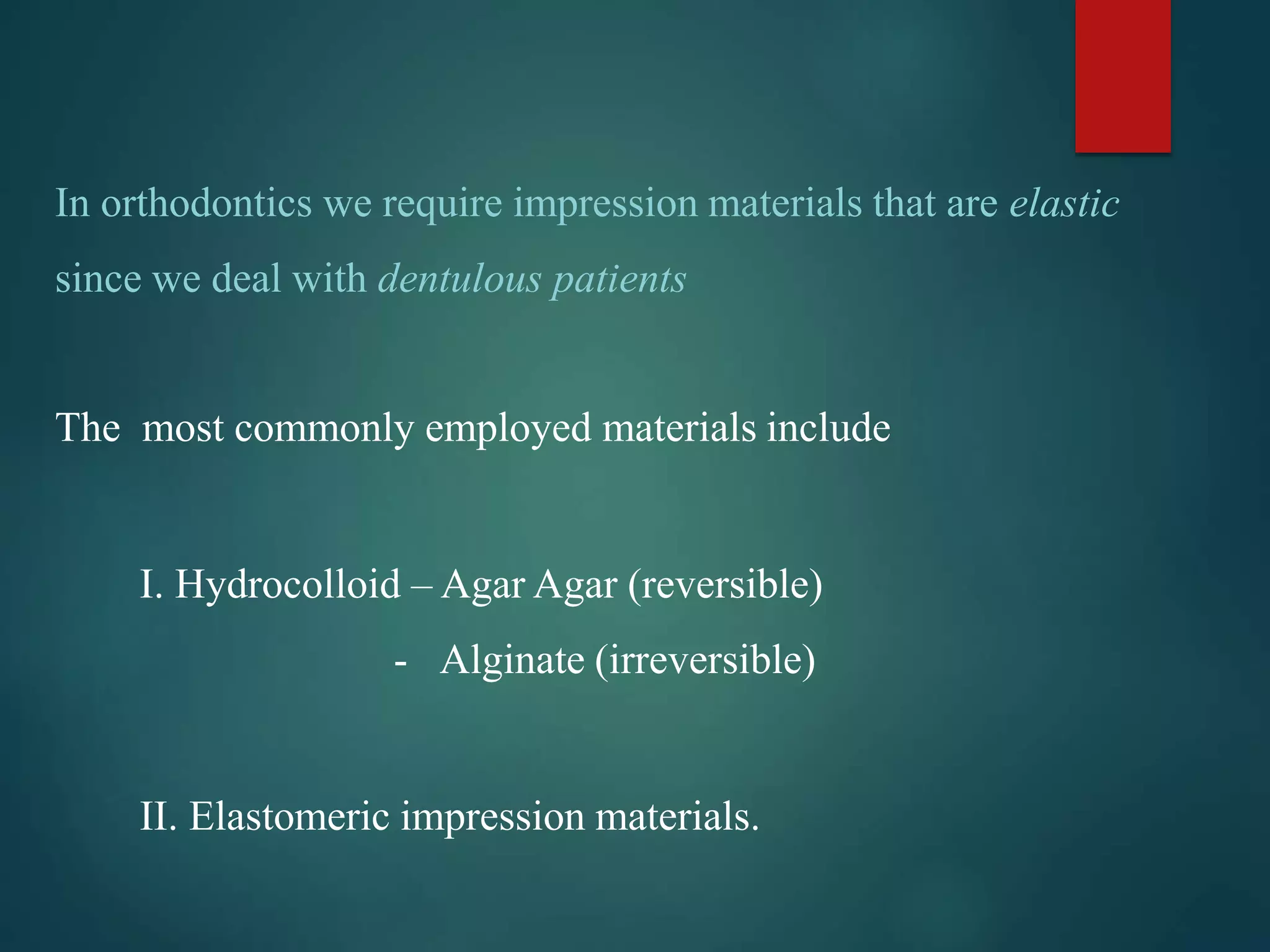 Impression Taking By Alginate | PPTX