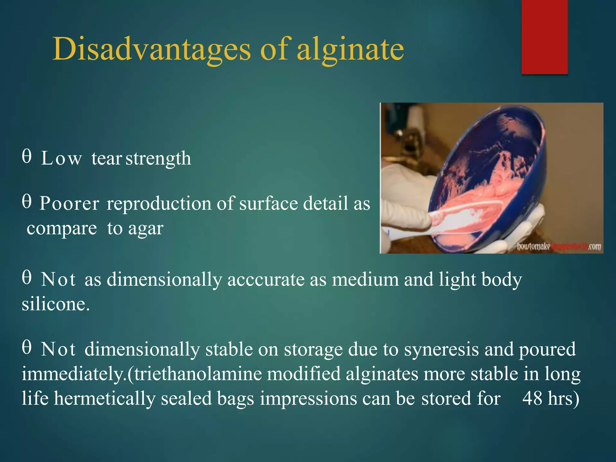 Impression Taking By Alginate | PPTX