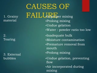 Impression Taking By Alginate | PPTX